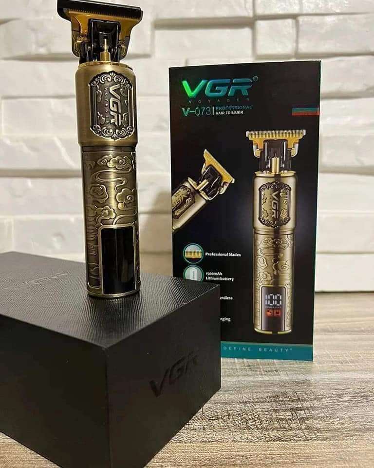VGR V-073 Zero Cutting Hair & Beard Trimmer - Trimmer Shop Bd